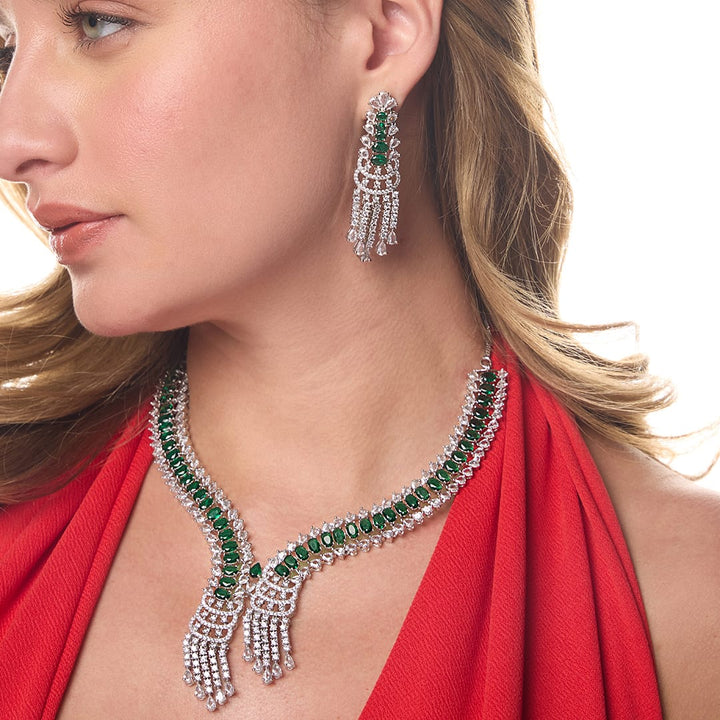 Divine Emerald Green Necklace